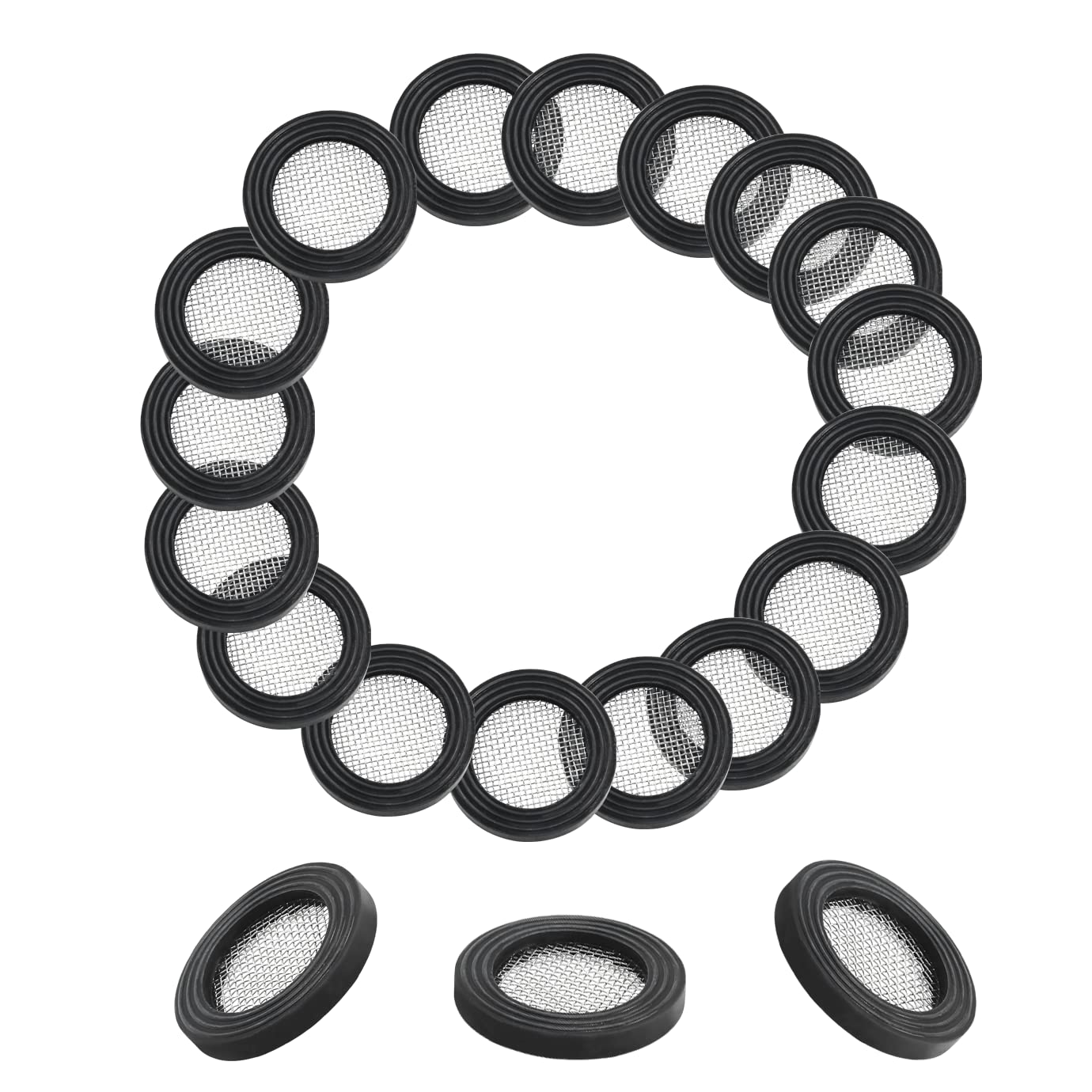 suiwotin 20pcs Stainless Steel Garden Hose Screen Filter, Pressure ...