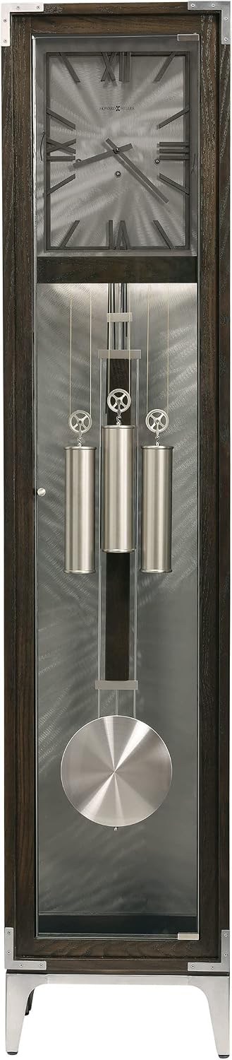 Howard Miller Decker II Reloj de piso 611-327 – Acabado de roble café ...