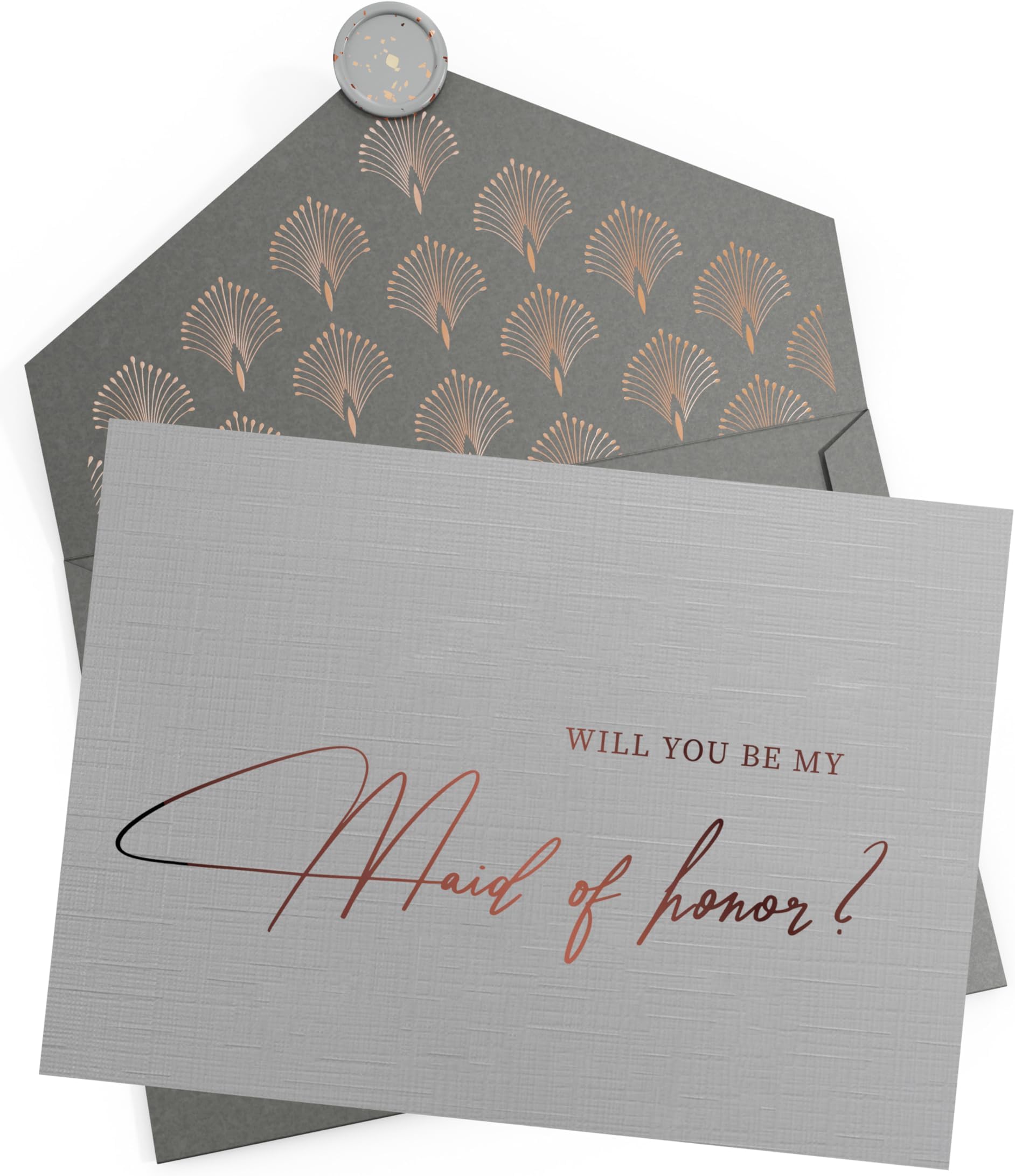 Amazon.com : Joli Coon Will you be my bridesmaid card with envelope ...