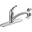 Moen 7430SRS Chateau One-Handle Low-Arc Kitchen Faucet with Side ...