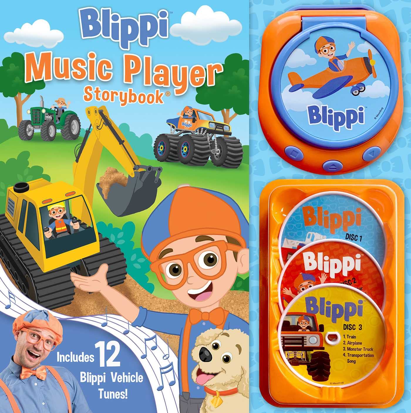 Amazon.com: Blippi: Music Player Storybook: 9780794449674: Fischer ...