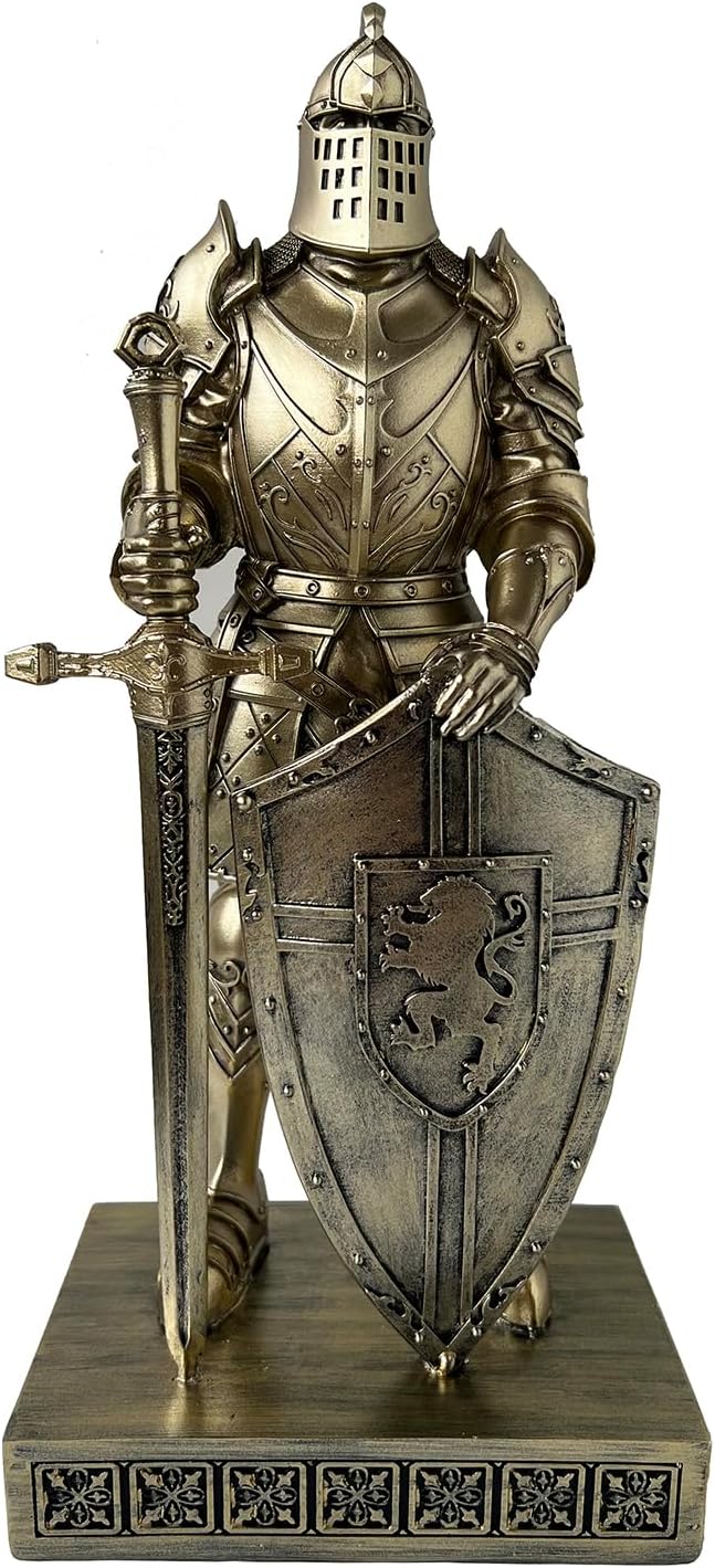 Amazon.com: HDMbigmi King's Guard Knight with Shield Desktop ...