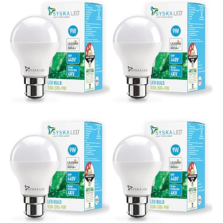 Buy Philips 9-Watts Multipack B22 LED Cool Day White LED Bulb, Pack of ...