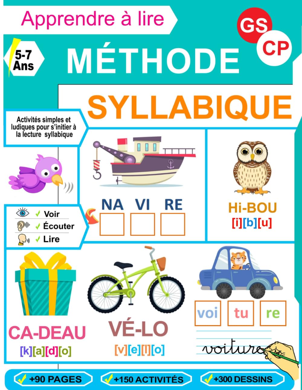 Apprendre à Lire - Méthode Syllabique - GS et CP: Plus de 150 activités ...