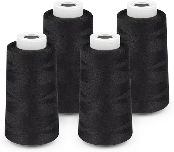 Amazon.com: StiVerse Serger Thread 4 Cones 3000 Yards Each Spool All ...