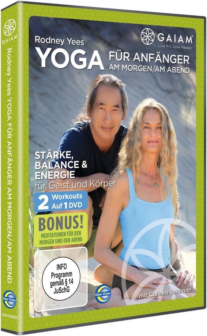 Amazon.co.jp: Rodney Yee's AM/PM Yoga For Beginners DVD : DVD
