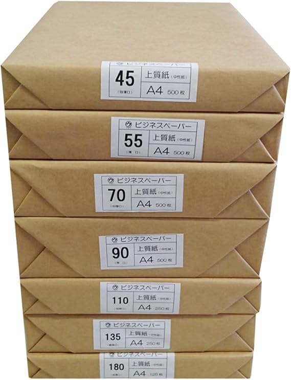 Amazon | 【A4】マルウ ビジネスペーパー コピー用紙 上質紙(70kg（500枚)【210×297mm】 | コピー用紙 | 文房具・オフィス用品