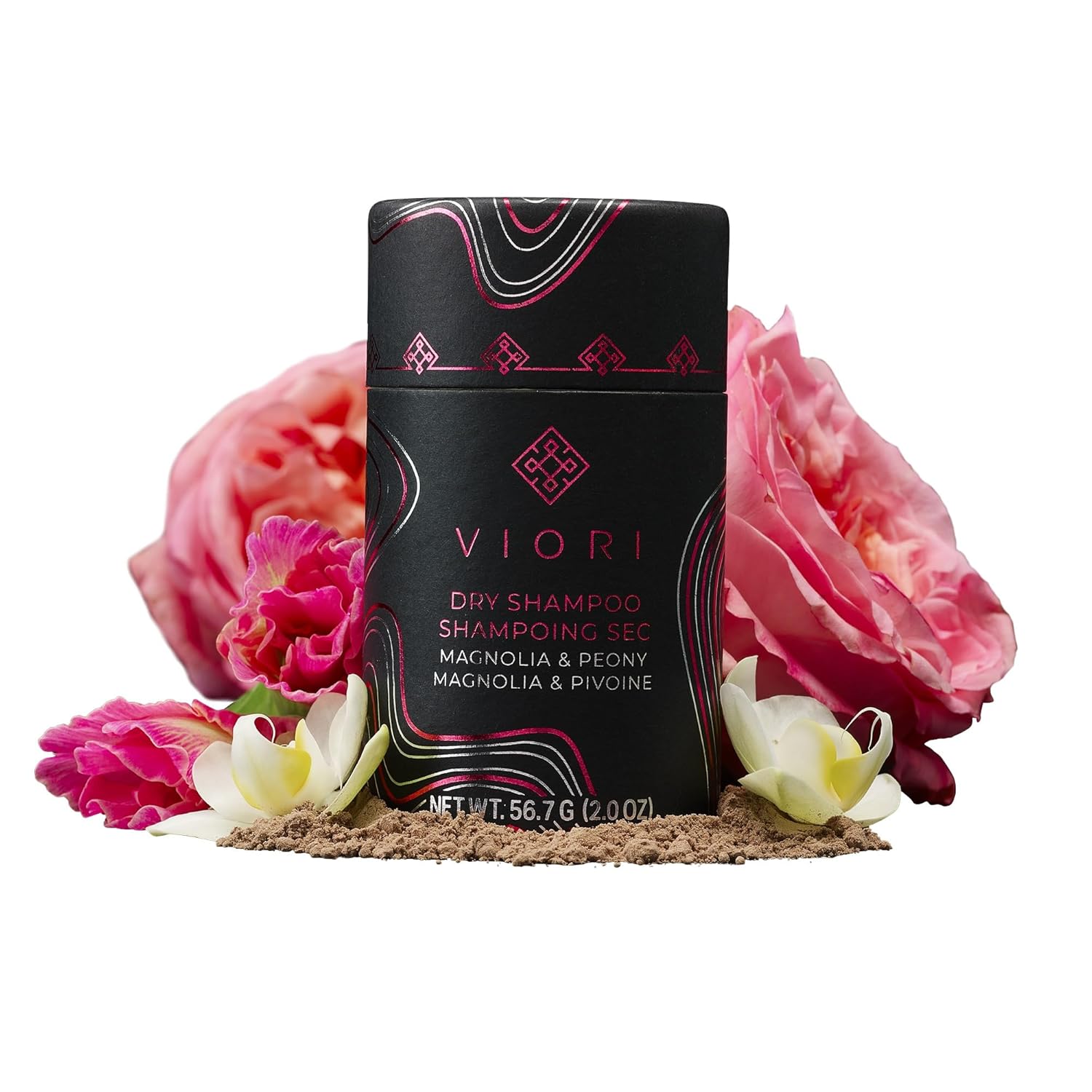 Amazon.com: Viori Dry Shampoo Powder, Magnolia and Peony - Fast ...