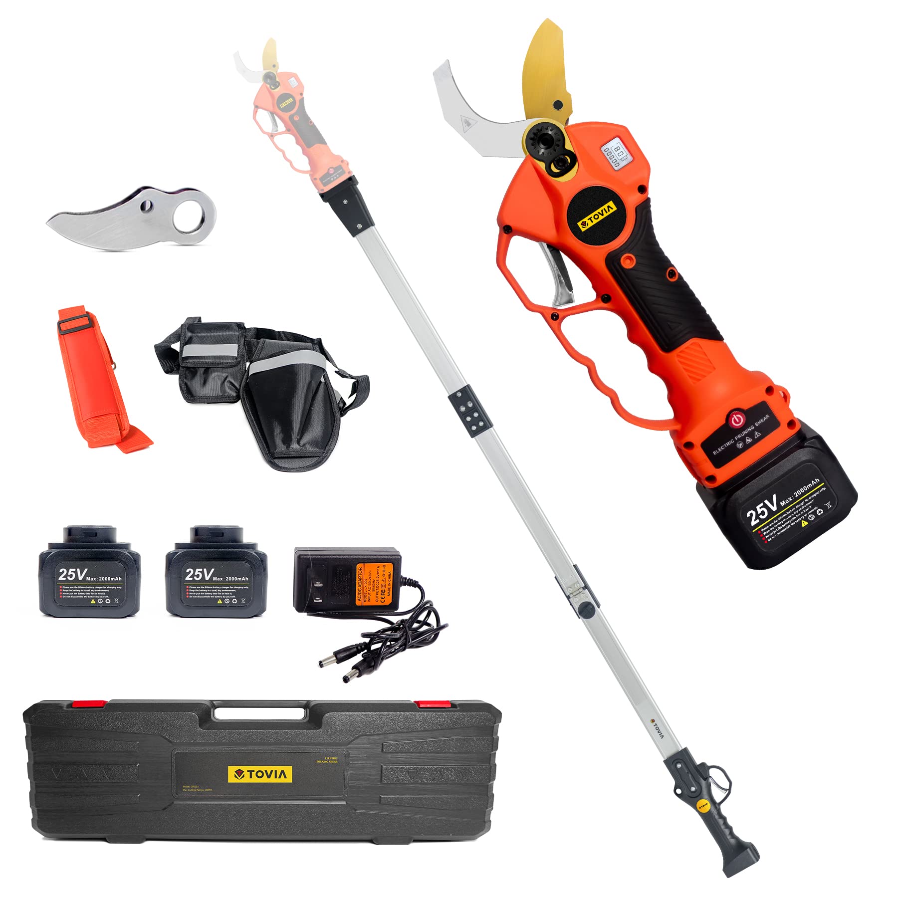 Rechargeable Branch Trimmer Tacsaw Cordless Power Pruning Shears - 2025 ...