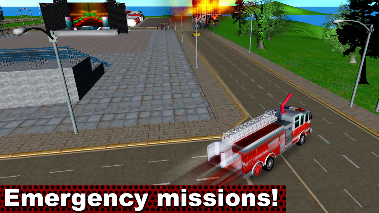 Fire Truck Driving Simulator 3D - App on Amazon Appstore
