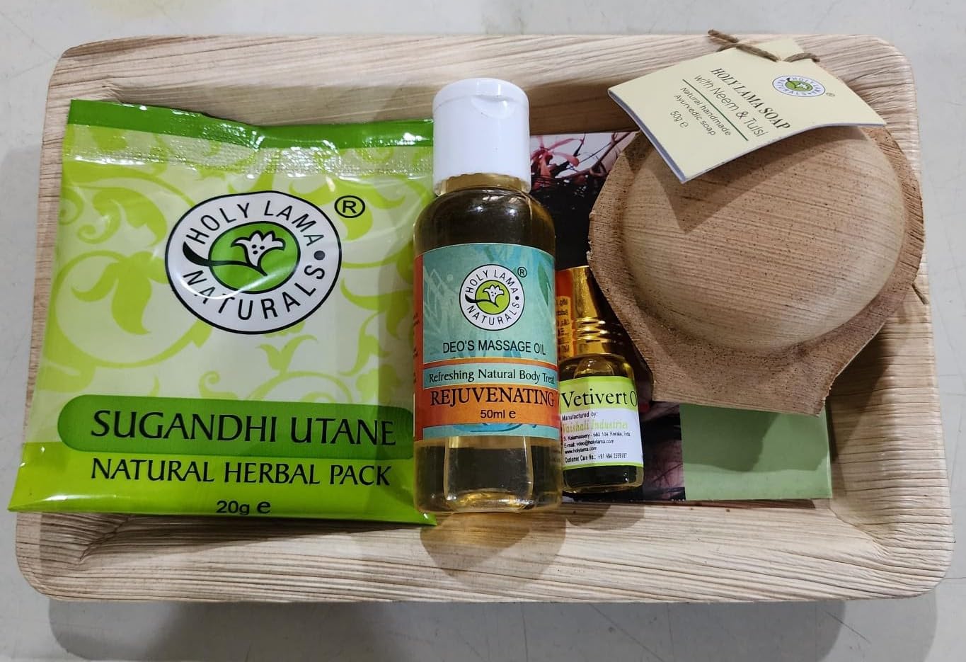 Buy Holy Lama Naturals Diwali Abhyangam Kit Online at Low Prices in ...