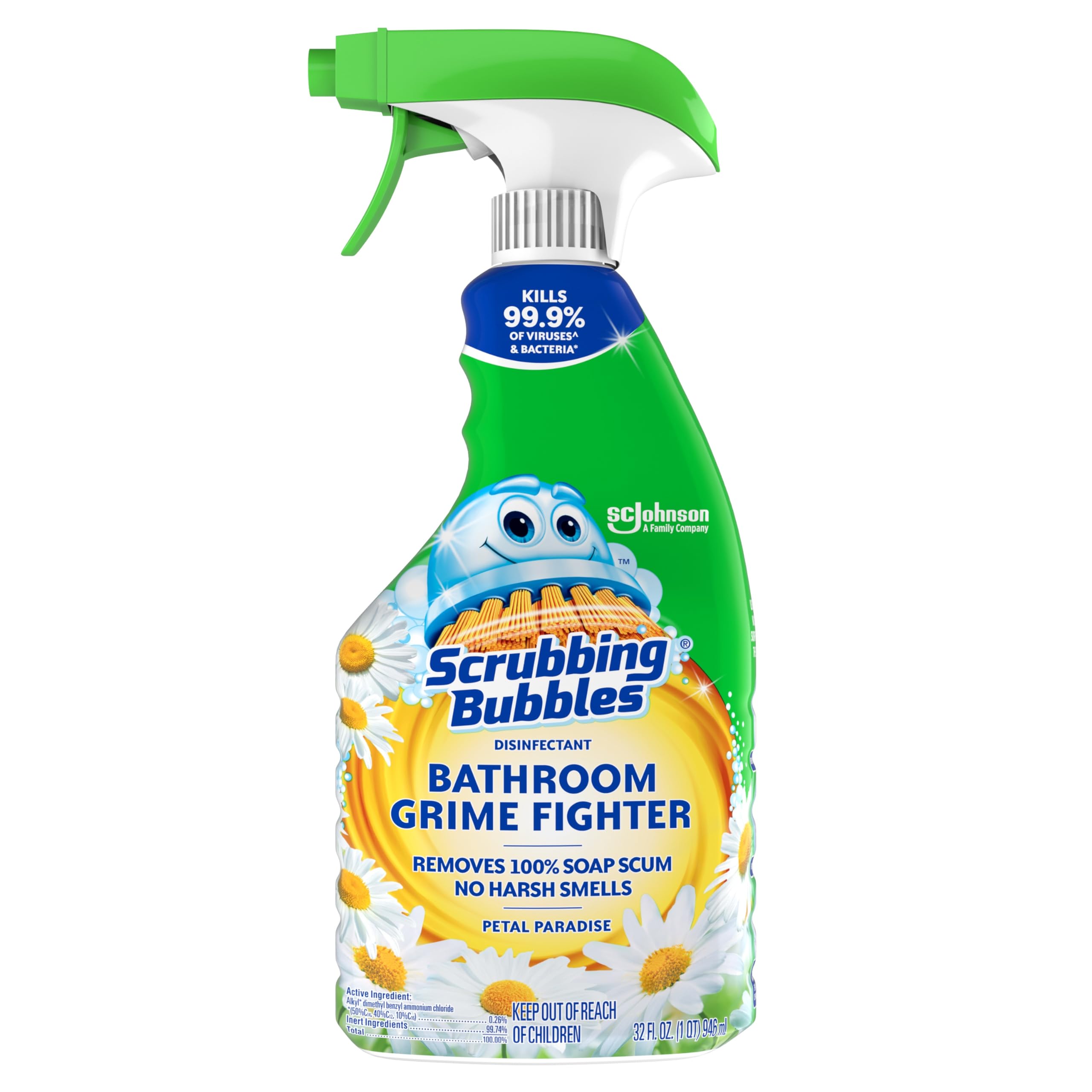 Amazon.com: Scrubbing Bubbles Bathroom and Shower Cleaner Disinfectant ...