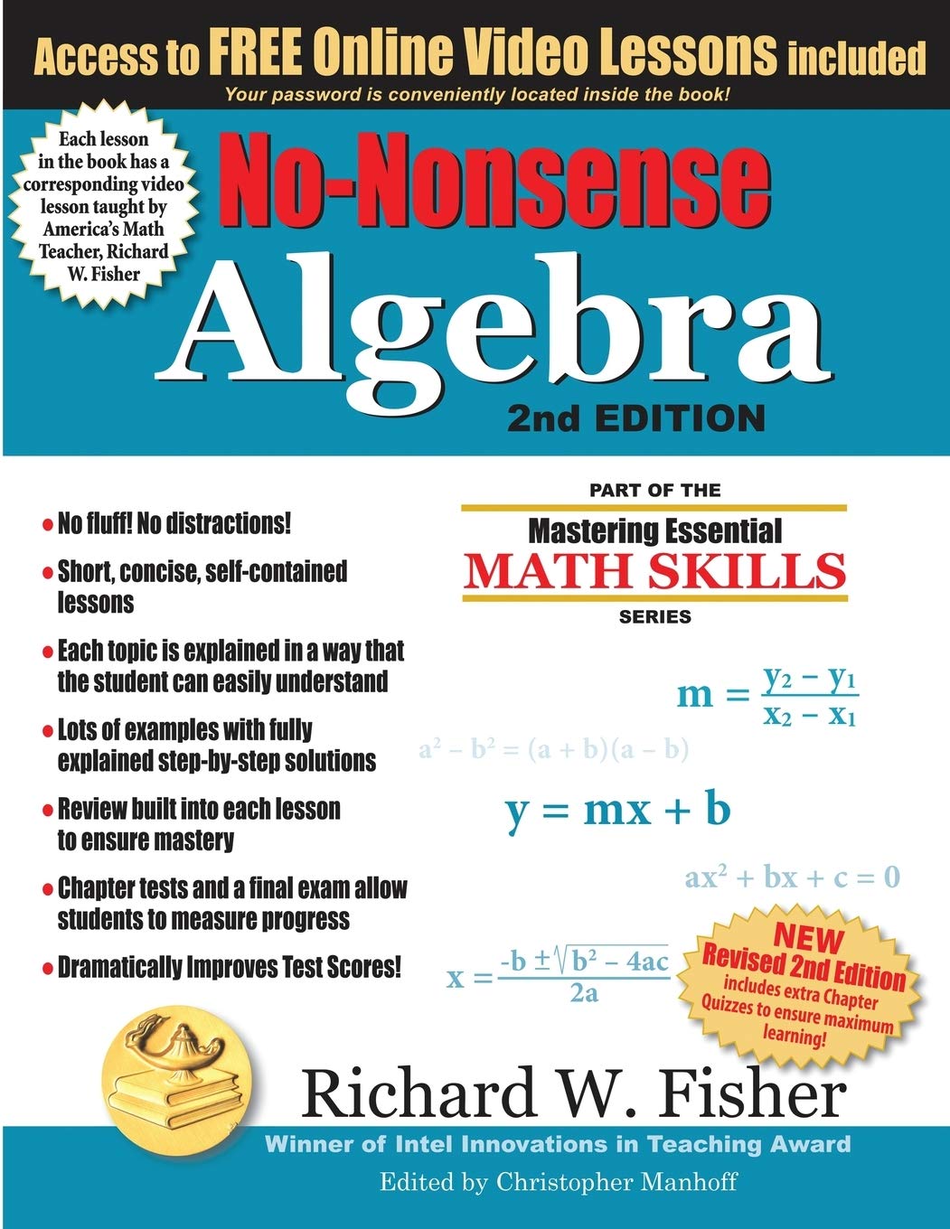 No-Nonsense Algebra, 2nd Edition: Part of the Mastering Essential Math Skills Series (Stepping ...