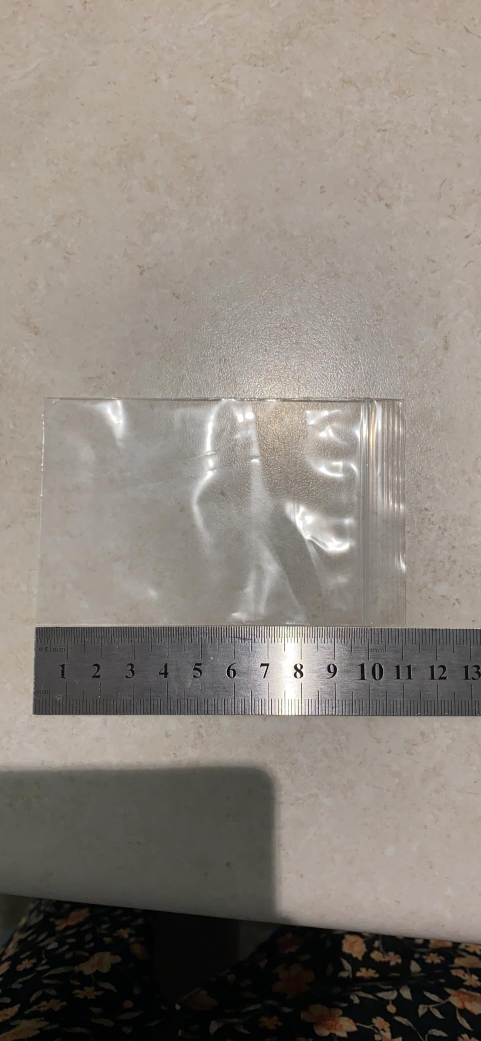 100 Pack of Resealable Plastic Bags Self Locking Bags with Zipper for ...