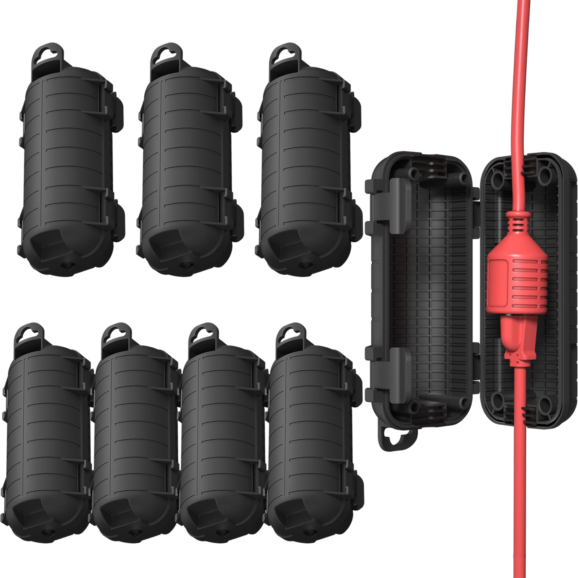 Amazon.com: Extension Cord Cover Outdoor, 8 Pack IP54 Water-Resistant ...