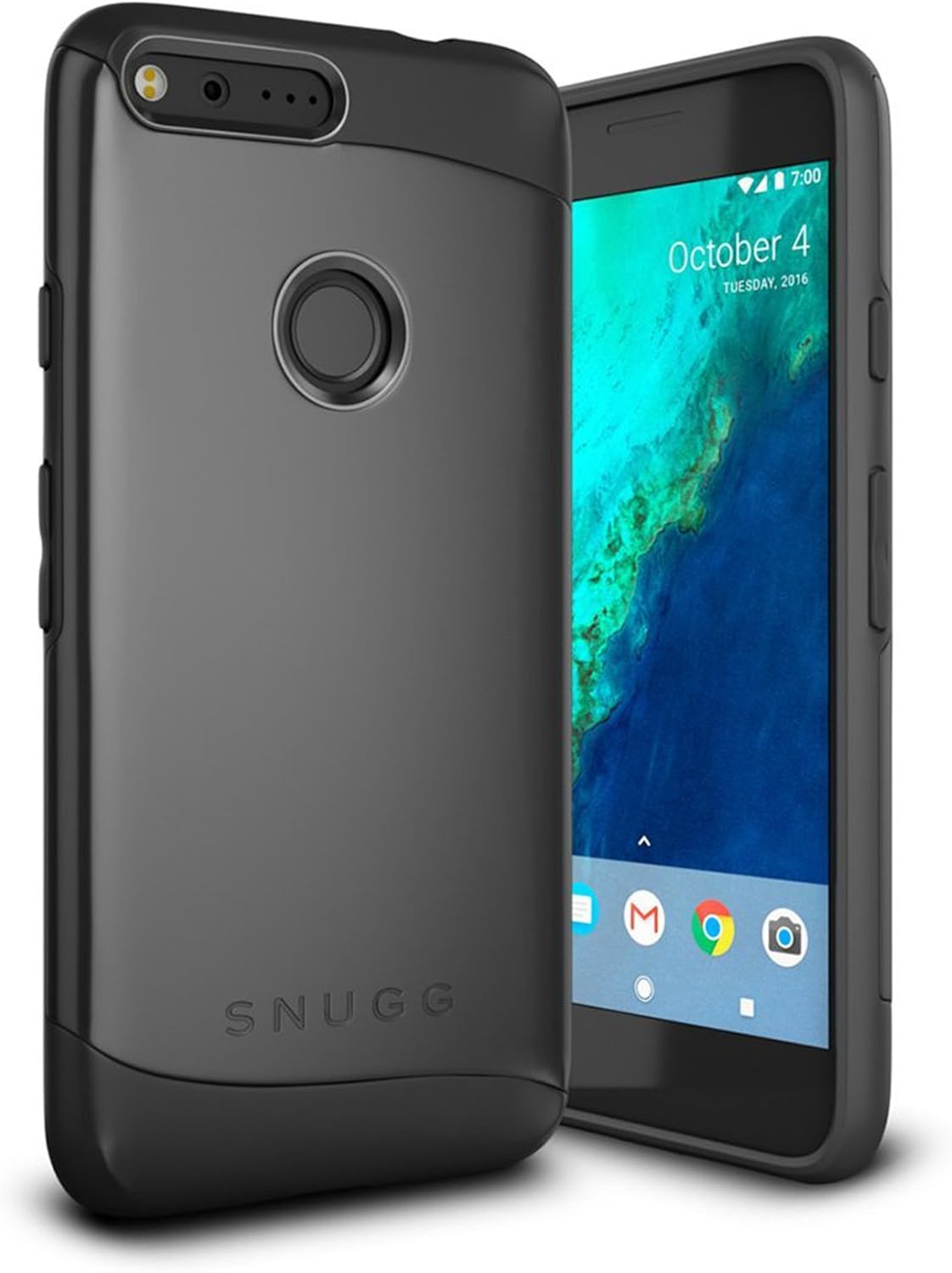 Amazon.com: Pixel XL Case, Snugg Google Pixel XL Dual Layer Slim Case ...