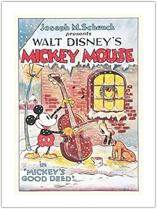 Amazon.com: Mickey Mouse in Mickey’s Good Deed - Vintage Film Movie ...