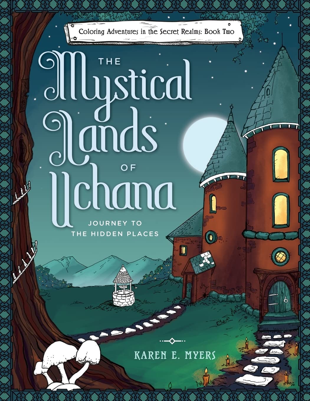 Amazon.com: The Mystical Lands of Uchana: Coloring Adventures in the ...