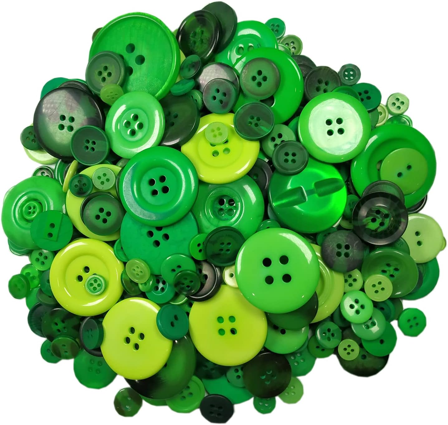 Amazon.com: GANSSIA 5/8 inch (15mm) Sewing Buttons for Garment Flatback ...