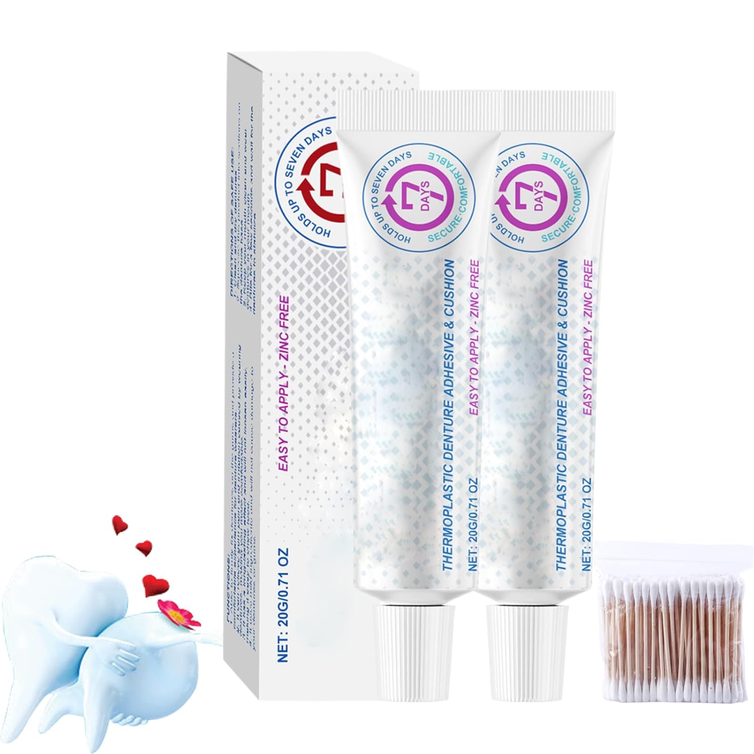 Amazon.com : Jeremytis Thermoplastic Denture Adhesive, Jeremytis ...