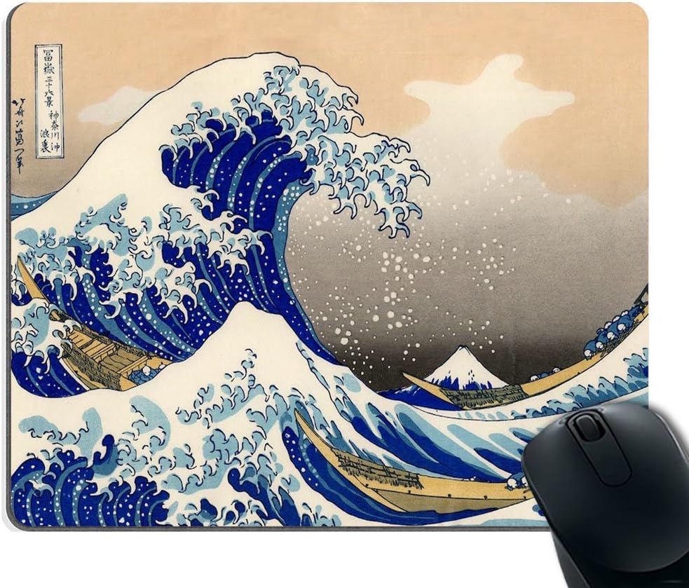 Amazon.com: pingpi Gaming Mouse Pad Custom,Japanese Bamboo Trees Sun ...