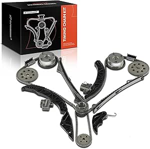 Amazon.com: A-Premium Engine Timing Chain Kit W/Sprocket & Tensioner & Guide Compatible with Kia ...