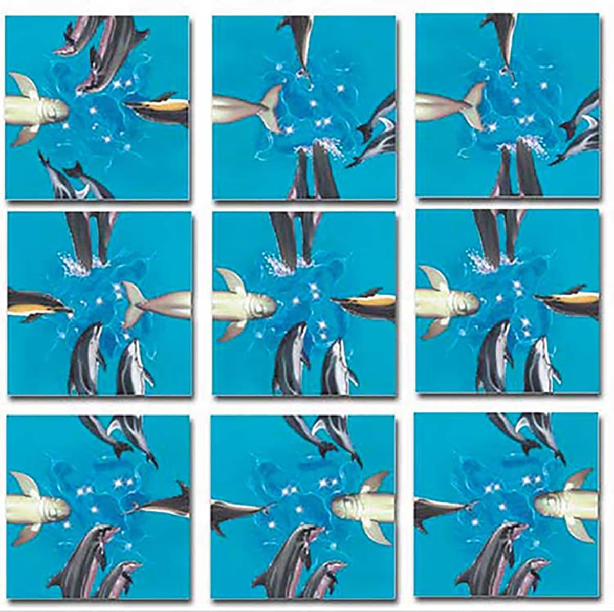 Amazon.com: Scramble Squares Dolphins : Toys & Games