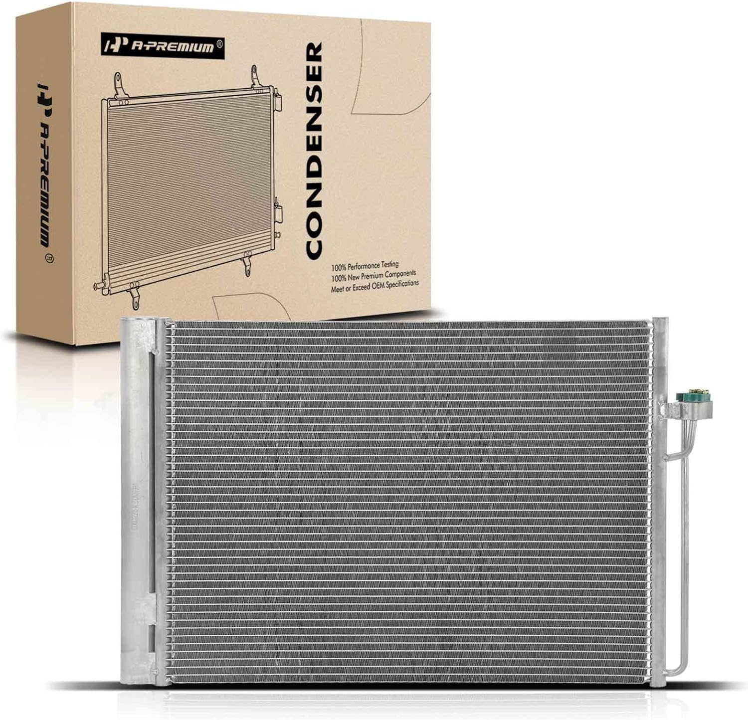 Amazon.com: A-Premium Air Conditioning A/C Condenser Compatible with ...