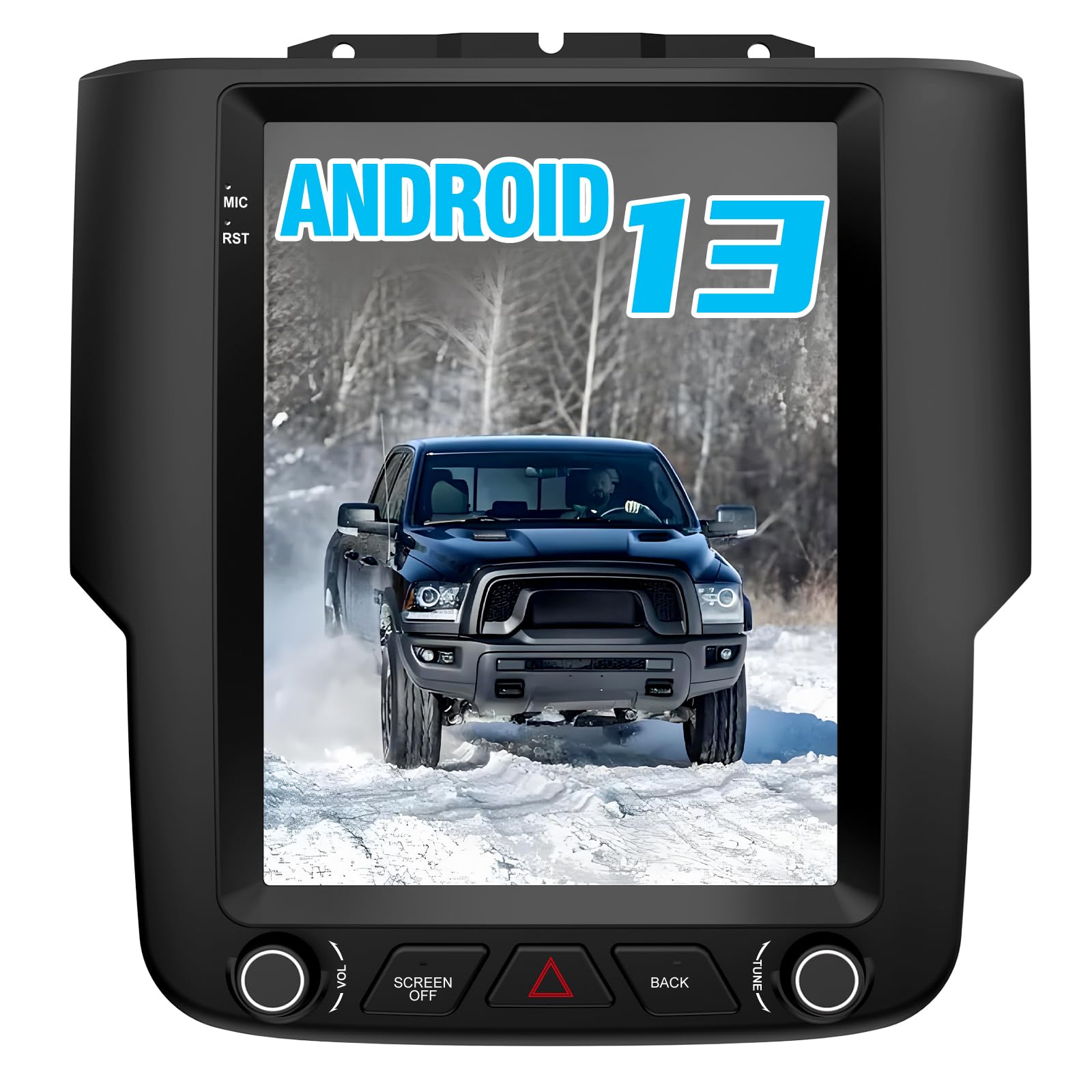 Amazon.com: 9.7 Inch Car Radio Stereo for Dodge Ram 1500 2500 3500 2013 ...