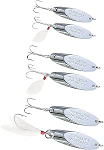 Amazon.com : Acme Kastmaster Bucktails 6 Pack Kit. Perfect Mix of ...