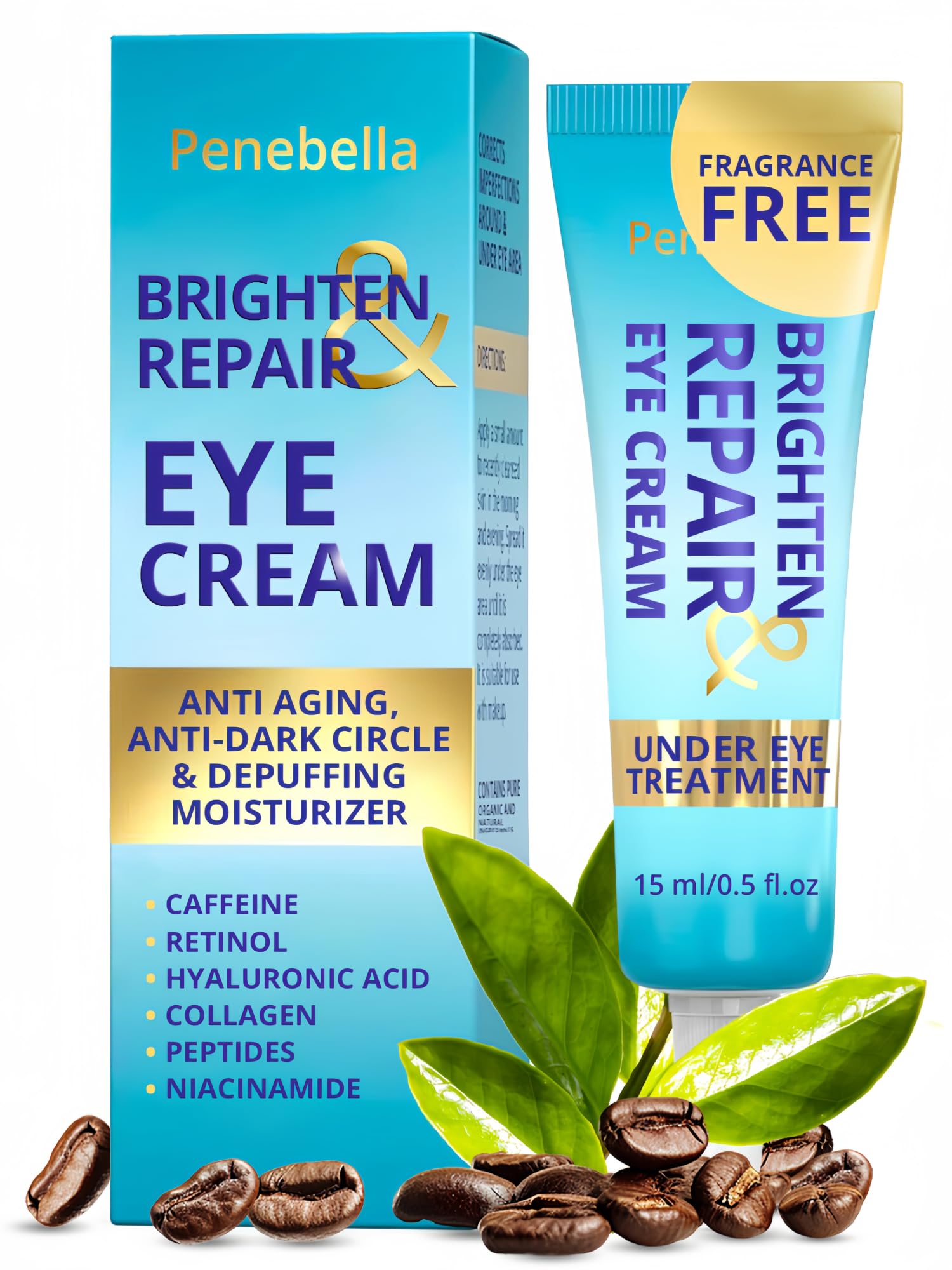 Amazon.com: Under Eye Brightener for Dark Circles – 4 in 1 with ...