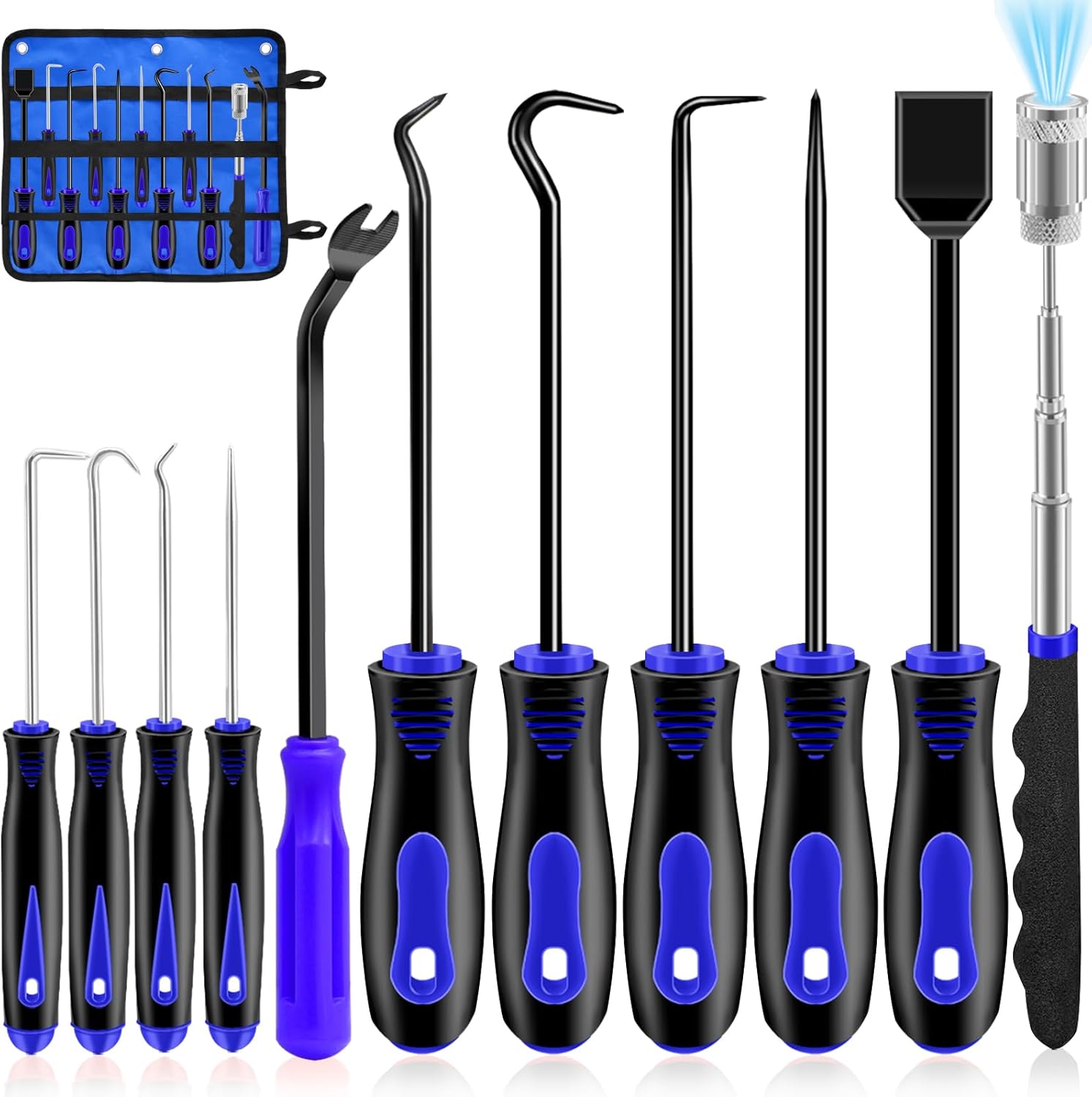 Amazon.com: Zecirl 11PCS Mechanic Hook and Pick Tool Set, Automotive ...