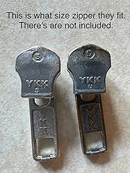 Amazon.com: YaHoGa 20 Sets #5 Small Metal Zipper Latch Slider Retainer ...