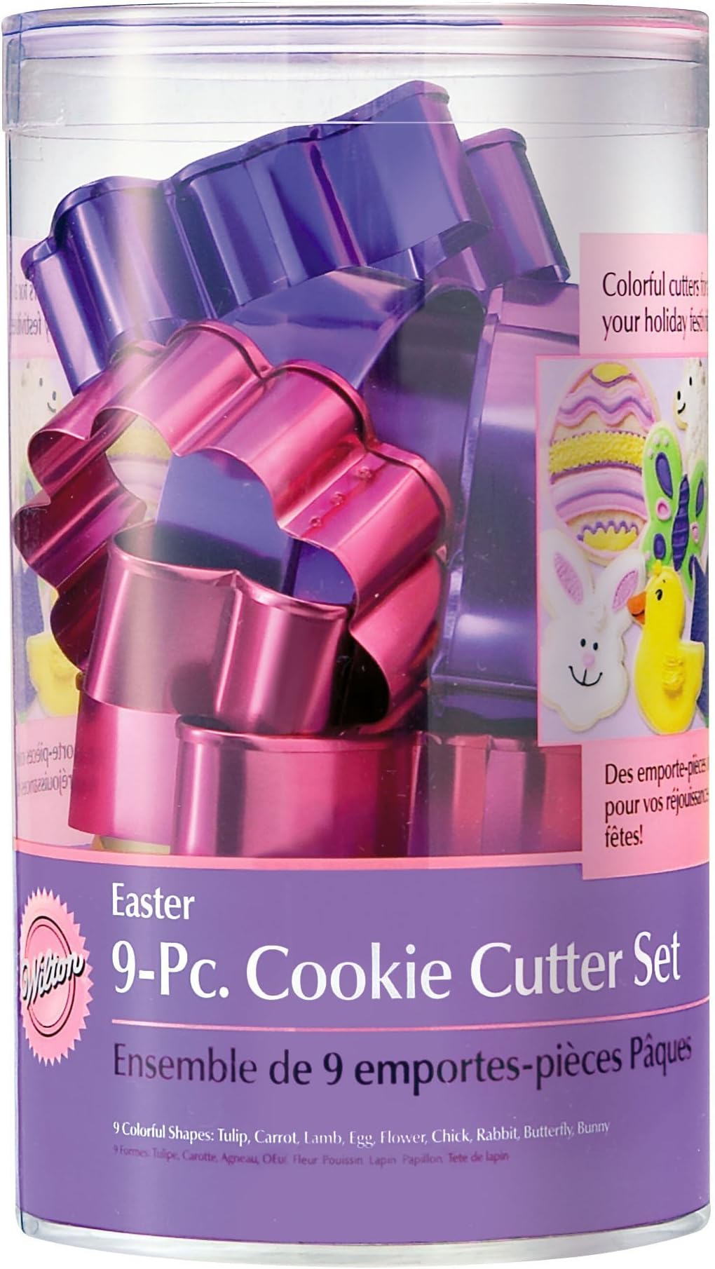 Amazon.com: Wilton Easter 9pc Color And Cookie Cutter Set: Home & Kitchen