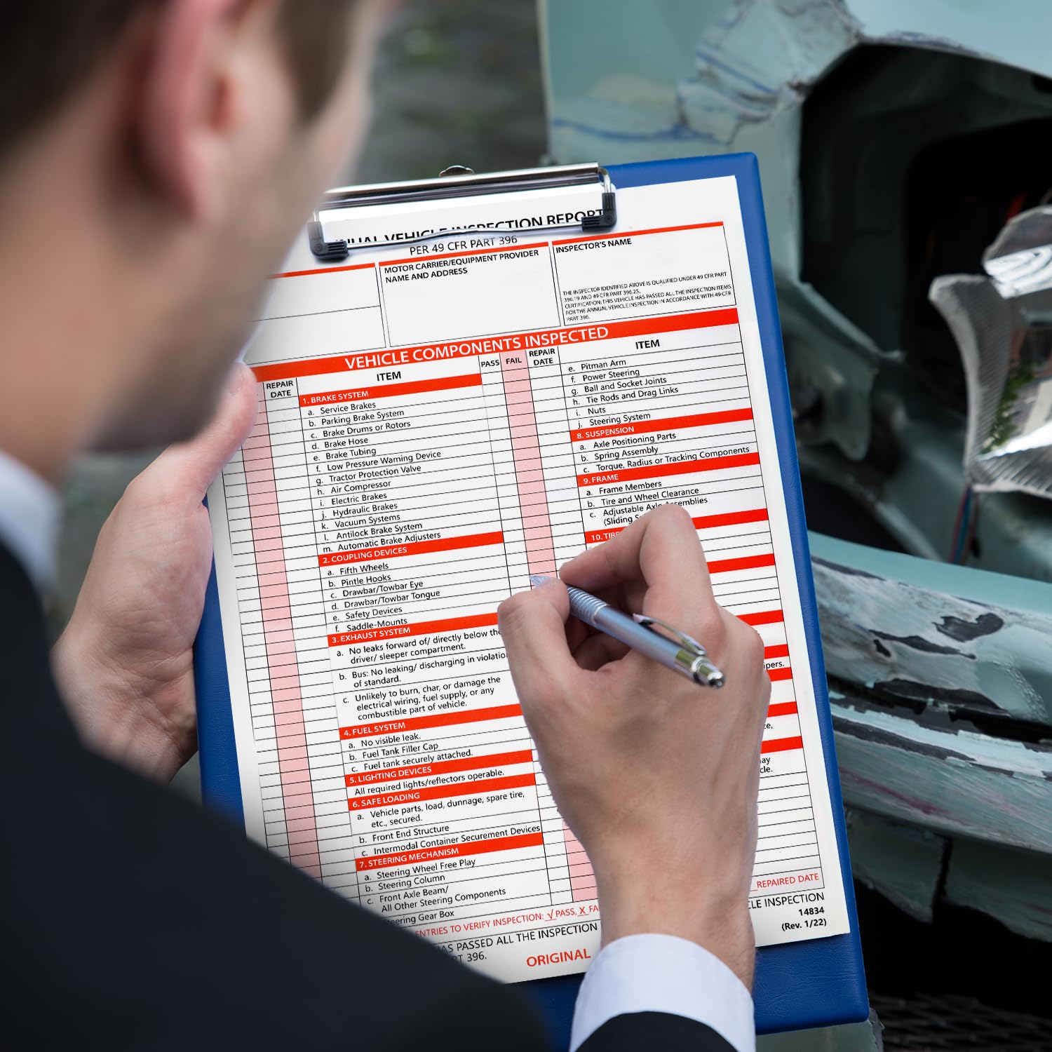 Small Dot Stickers Edit Document Annual Vehicle Inspection Report Form ...