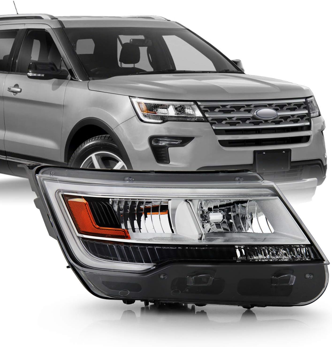 Amazon.com: AKKON - For 2016-2018 Ford Explorer Limited | Platinum ...