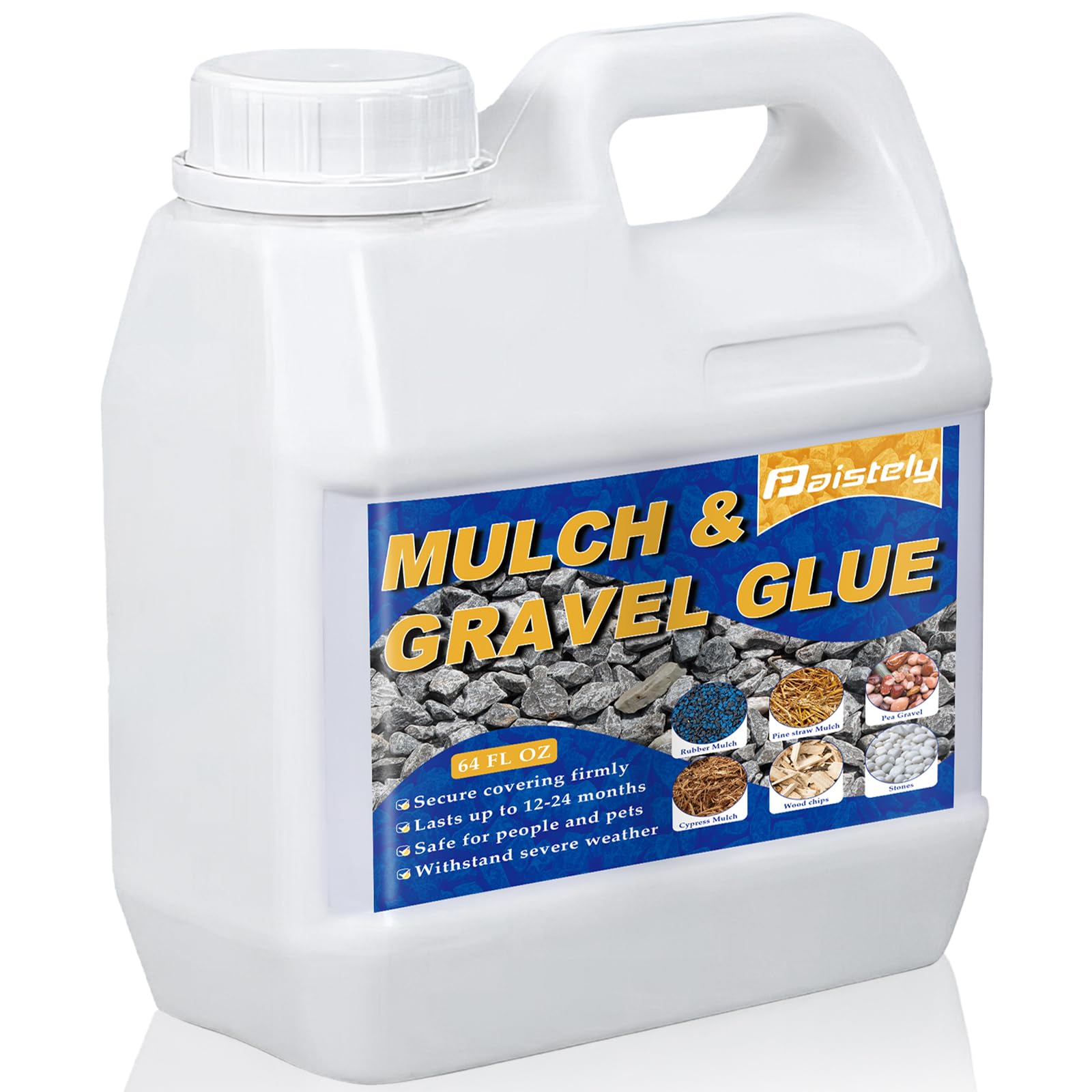 Amazon.com: 64oz Mulch Gravel Binder Glue, Mulch Glue for Landscaping ...