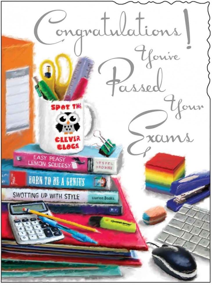 Prelude Well Done On Your Exam Results. Exam Congratulations Card ...