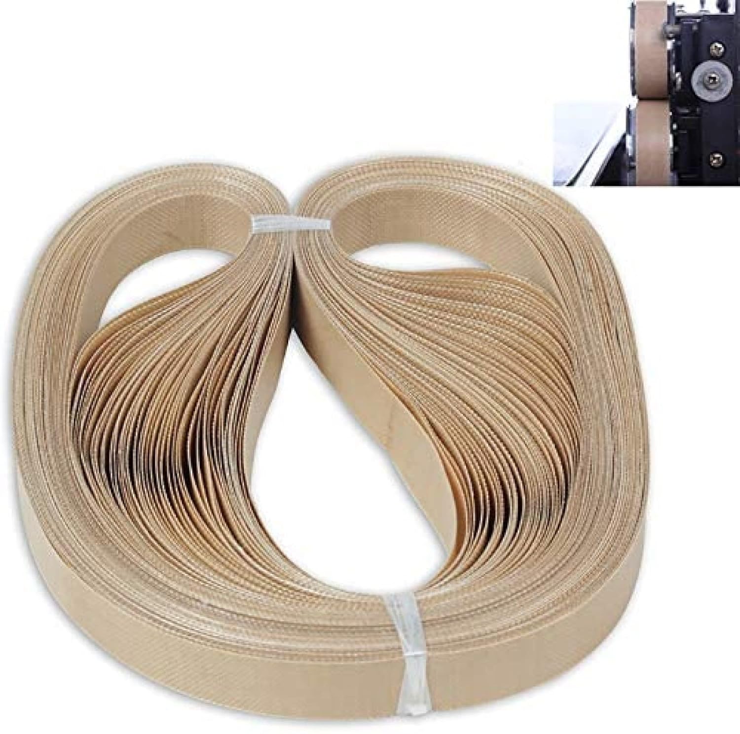 Amazon.com: 50pcs Polytef Teflon Belt, PTFE Belts High Temperature ...
