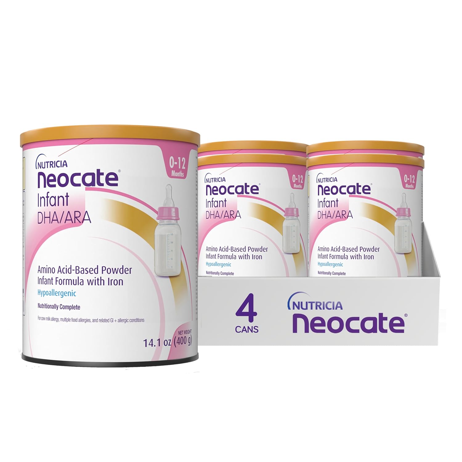 Amazon.com: Nutricia Neocate Infant - Hypoallergenic, Amino Acid-Based ...