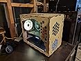 Amazon.com: CYBERWOOD Micro ATX PC Case,Mini Tower Computer Case,Gaming ...