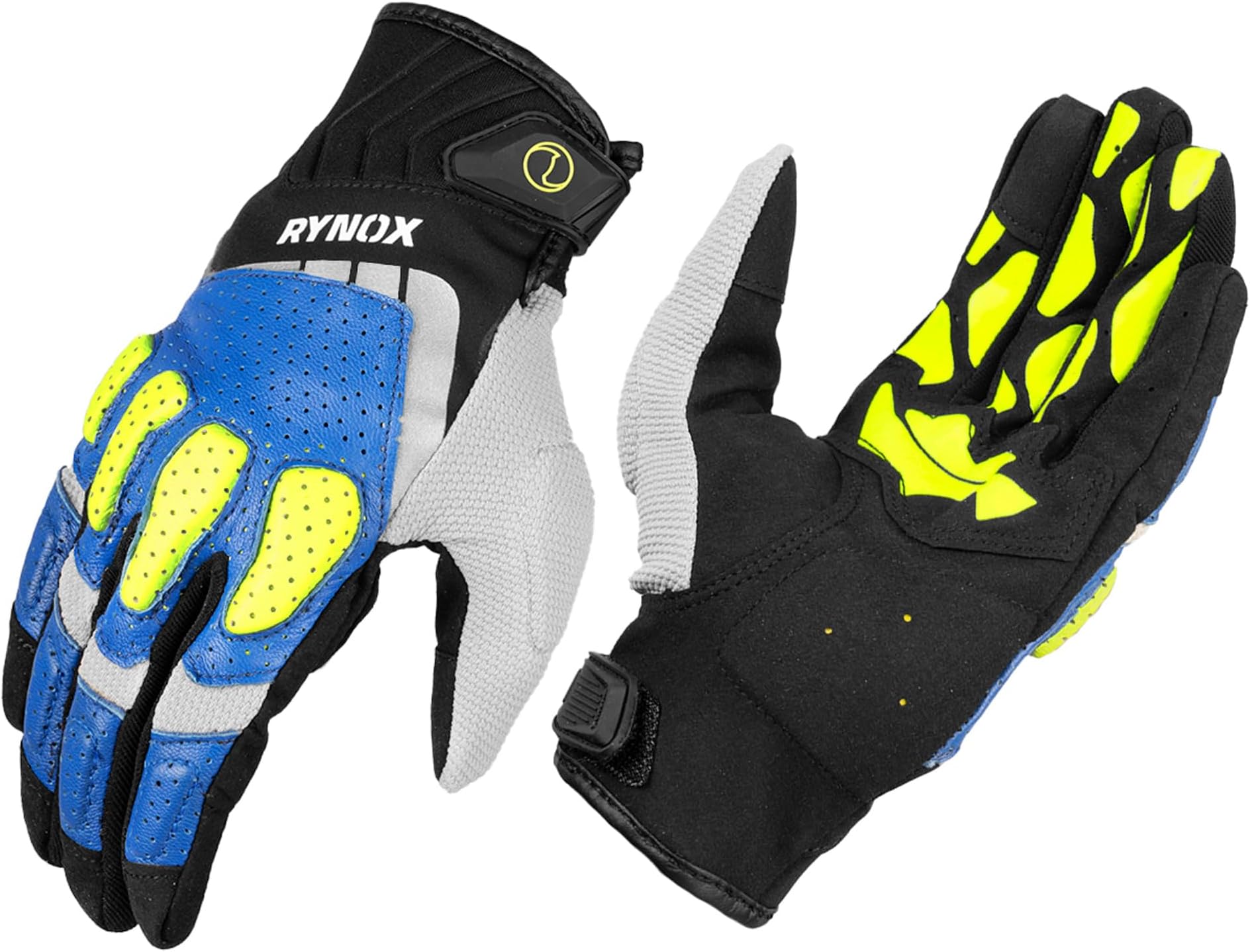 Rynox Ridge Pro Offroad Gloves | Motorcycle Riding Offroad Leather ...