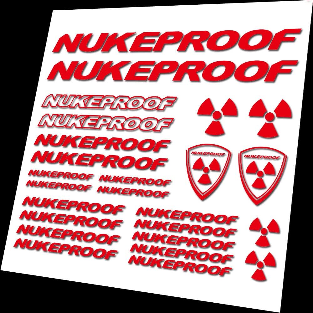 Amazon.com: For Nukeproof Mountain Bike Frame Decal Stickers Graphic ...