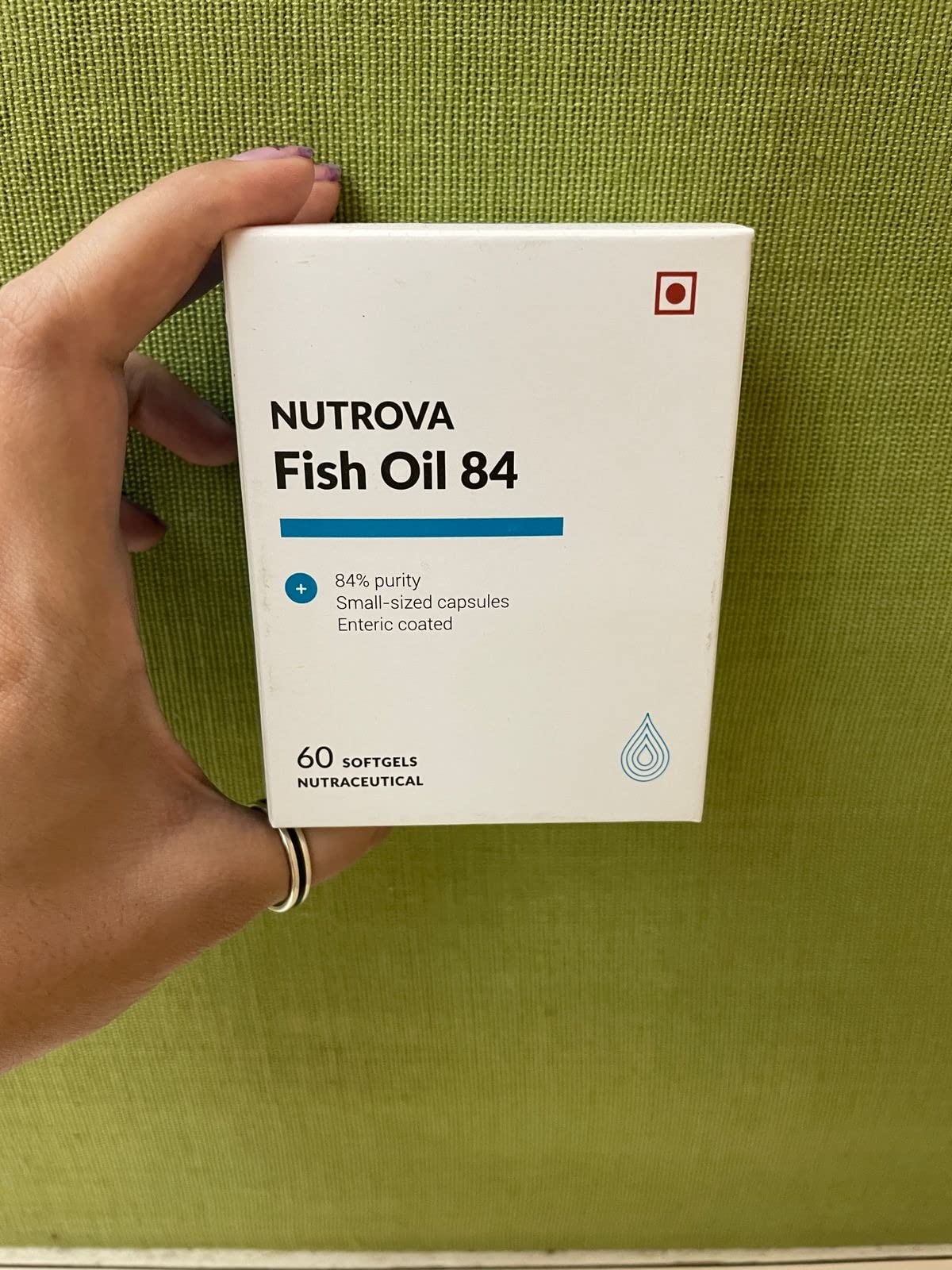 NUTROVA Fish Oil 84 Omega-3 Softgel Capsules