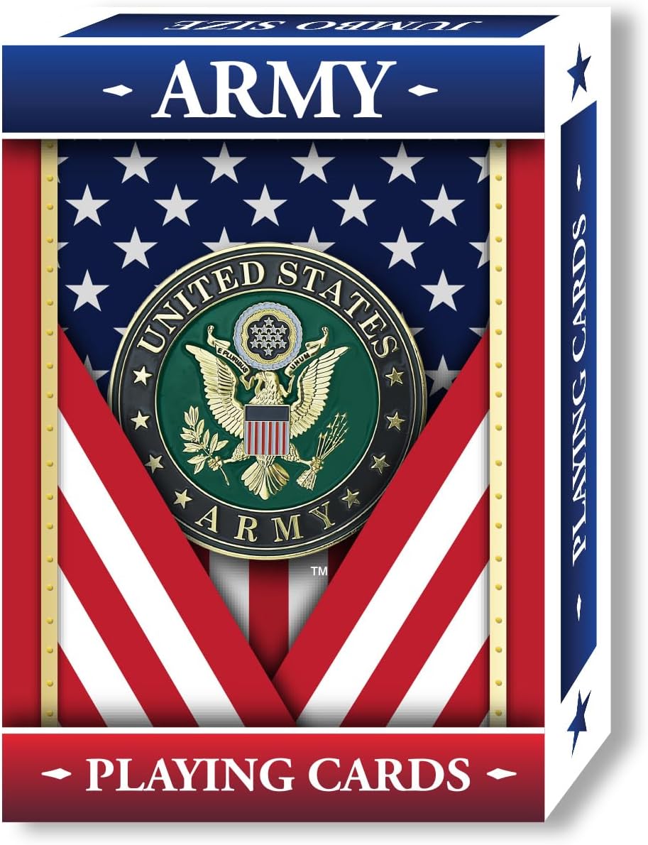 Amazon.com: Springbok - United States Army Playing Cards - Officially ...