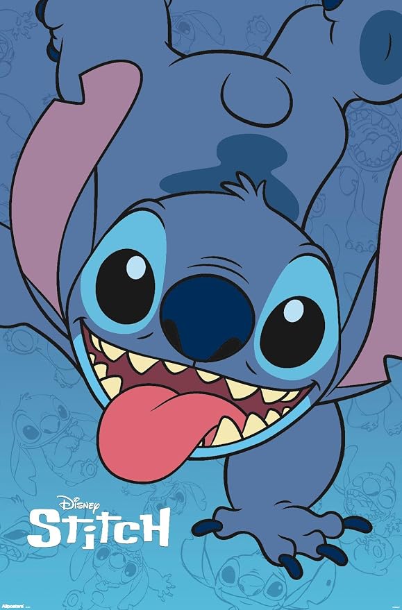 Amazon.com: Disney Lilo and Stitch - Handstand Wall Poster, 34L" x 22 ...