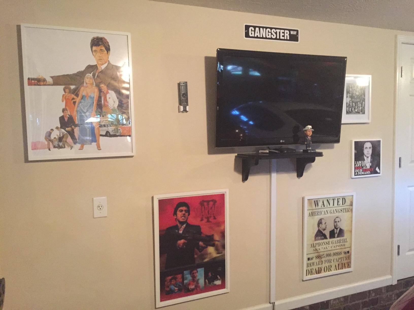 Amazon.com : GANGSTER Street Sign mob mobster mafia gangsta thug ...