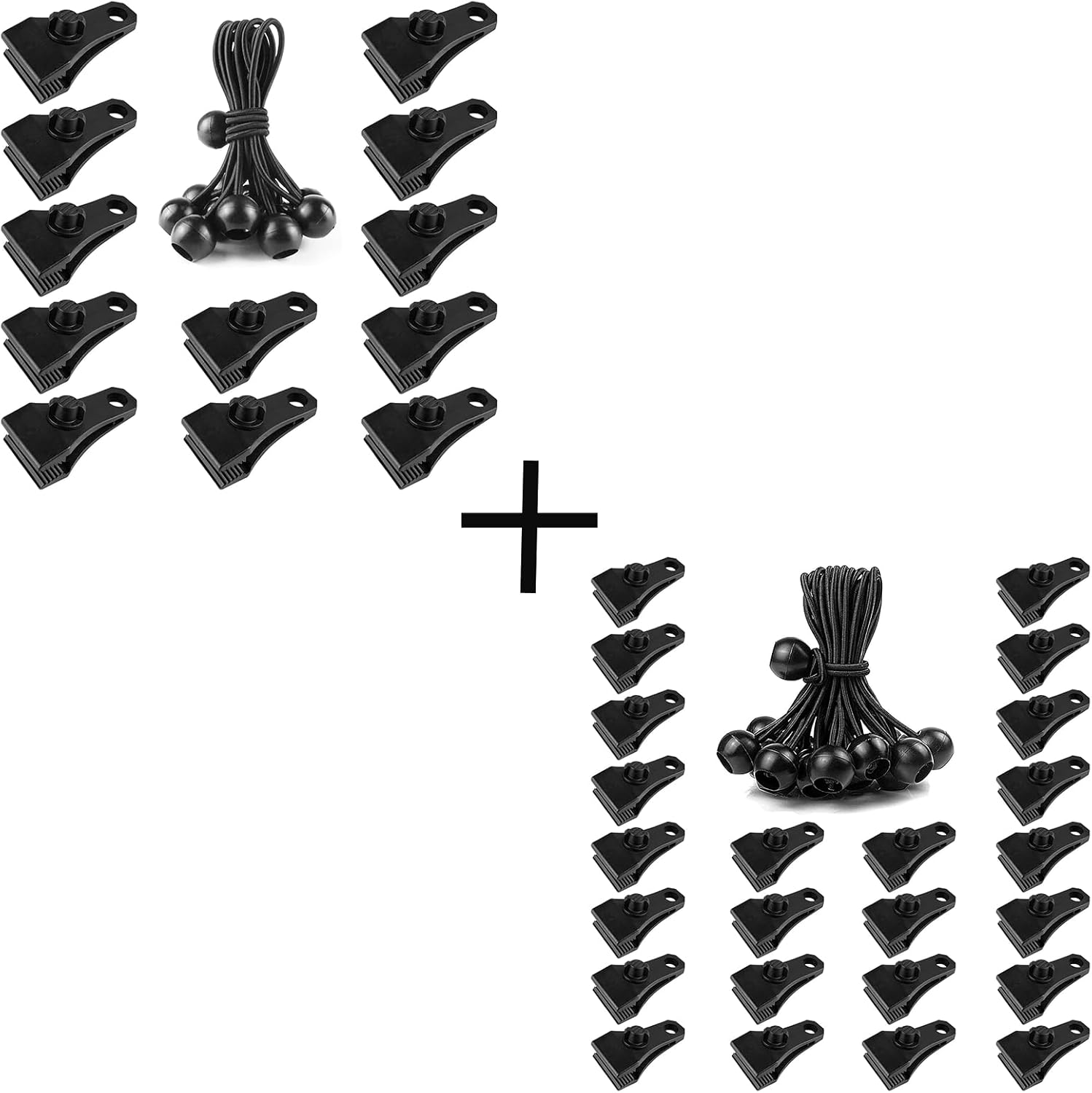 72 Pack Large Tarp Clips Heavy Duty Lock Grip, Tarp Clamps Heavy Duty ...