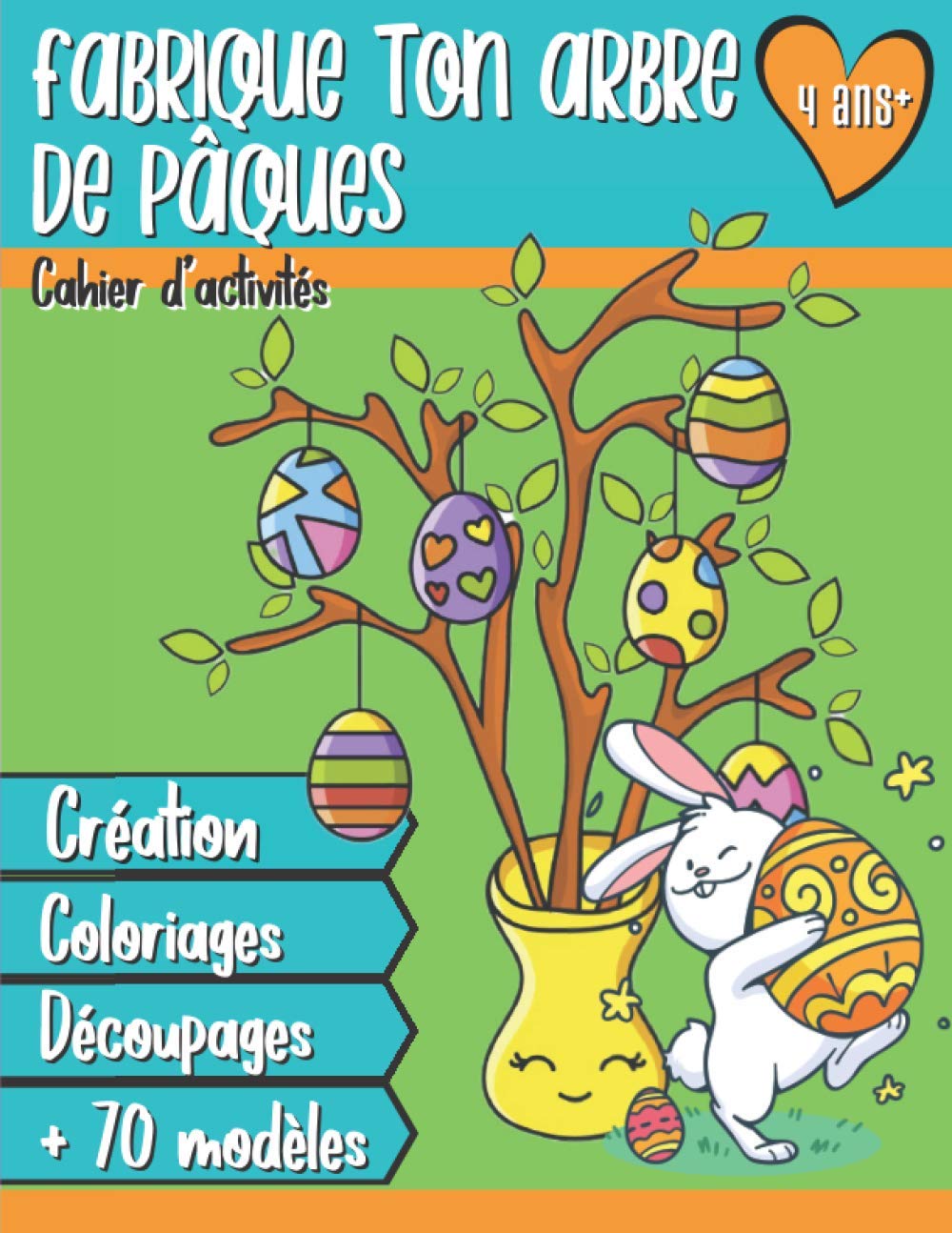 Buy Fabrique ton arbre de Pâques - Cahier d'activités 4 ans +: Un tuto ...