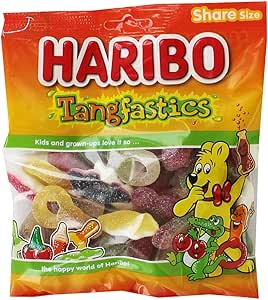 Haribo Tangfastics, 190g : Amazon.co.uk: Grocery